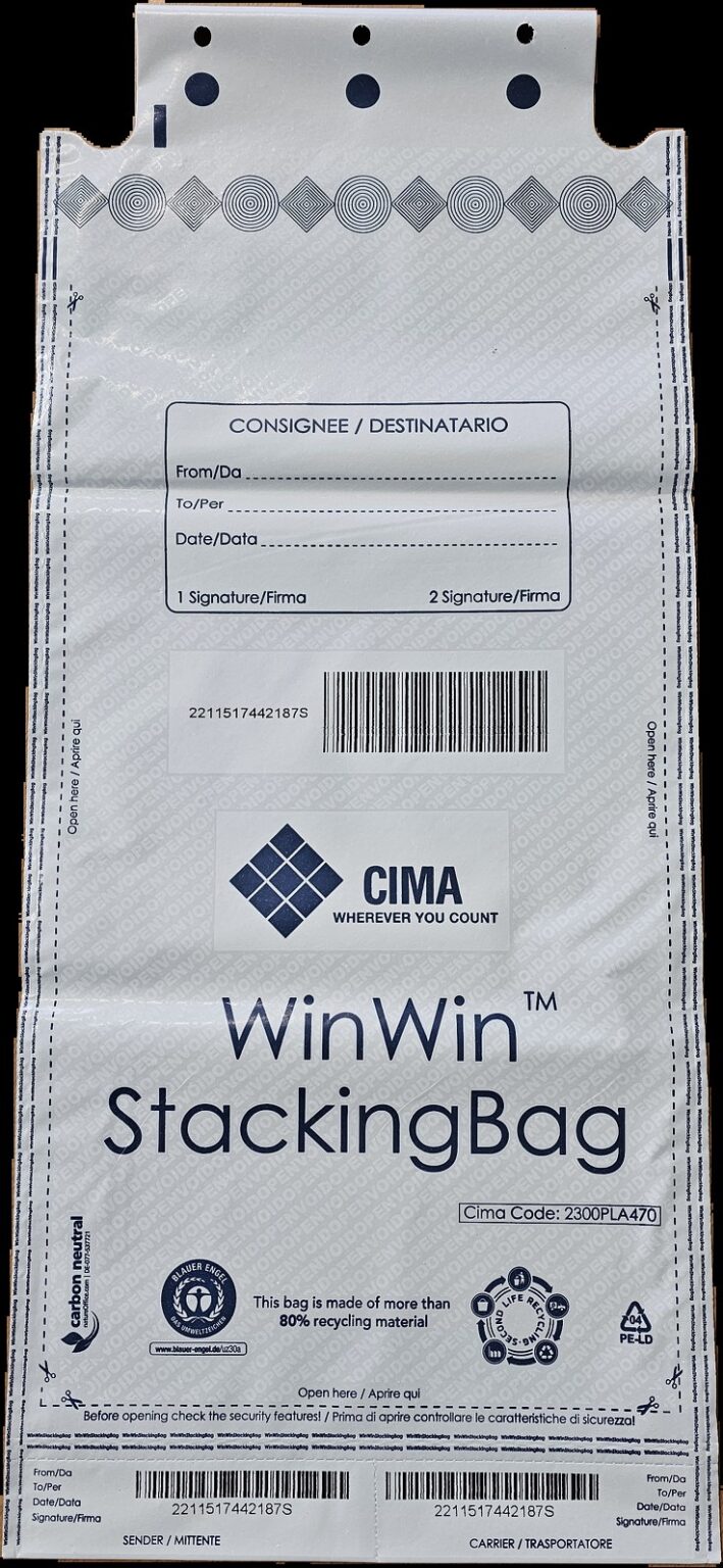 Stacking Bag – Tresmer AG – Automat & Cash Handling